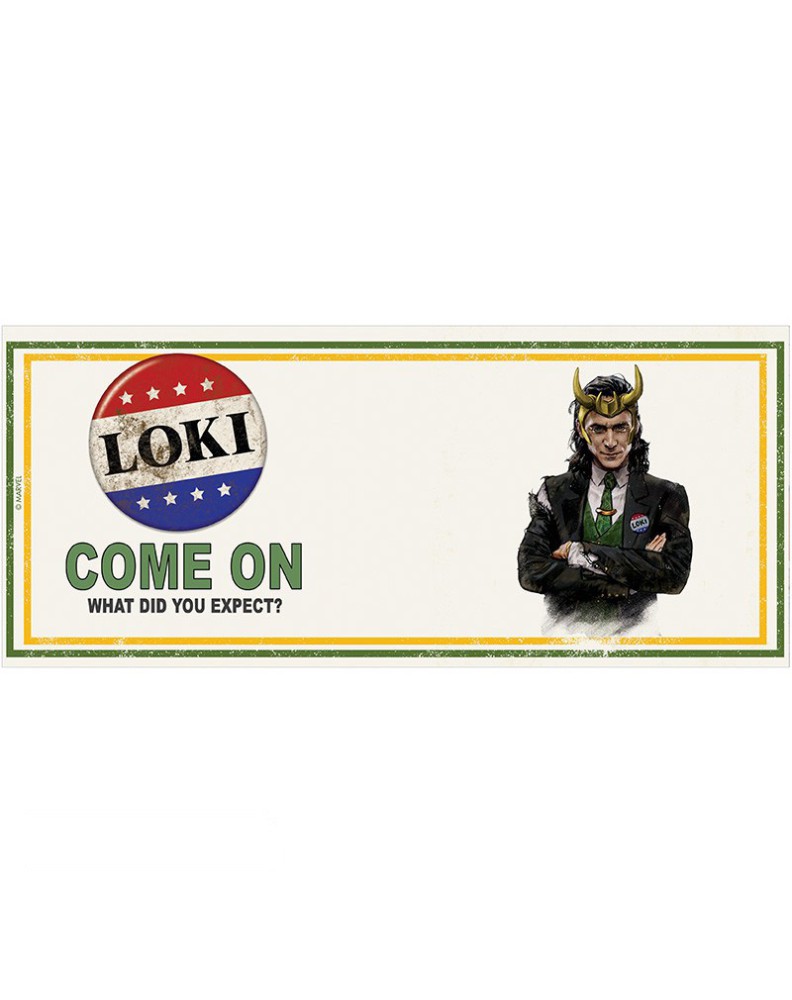 TAZA MARVEL - 320 ML - DISNEY + LOKI - CON CAJA