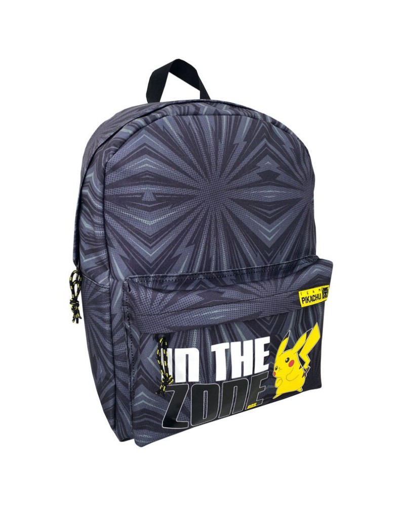 MOCHILA PIKACHU POKEMON ADAPTABLE 40CM