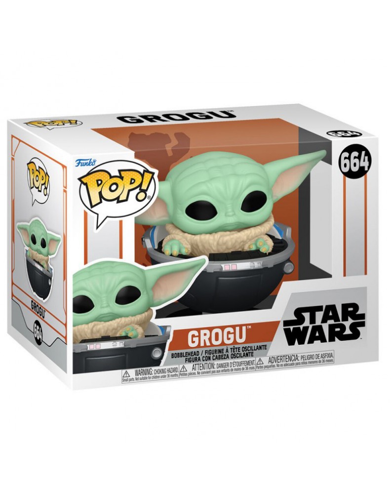 FUNKO POP! STAR WARS- MANDALORIAN- GROGI WITH PRAMA